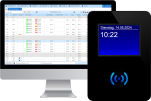 Mitarbeiter-Zeiterfassungssystem mit Chip - TiMaS CB4014 Basic